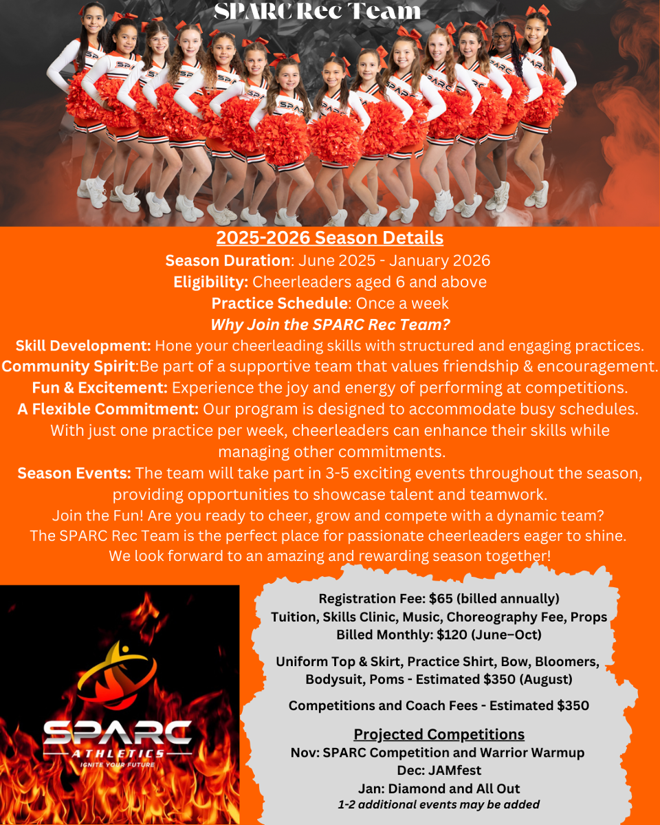 SPARC ATHLETICS Home